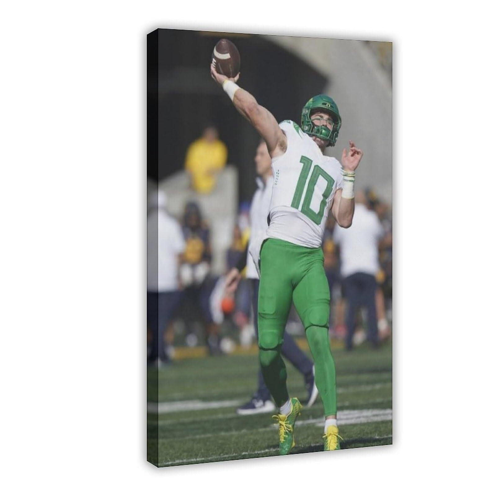 American Football Bo Nix Posters Sports Star95 Canvas Poster - Walmart.com