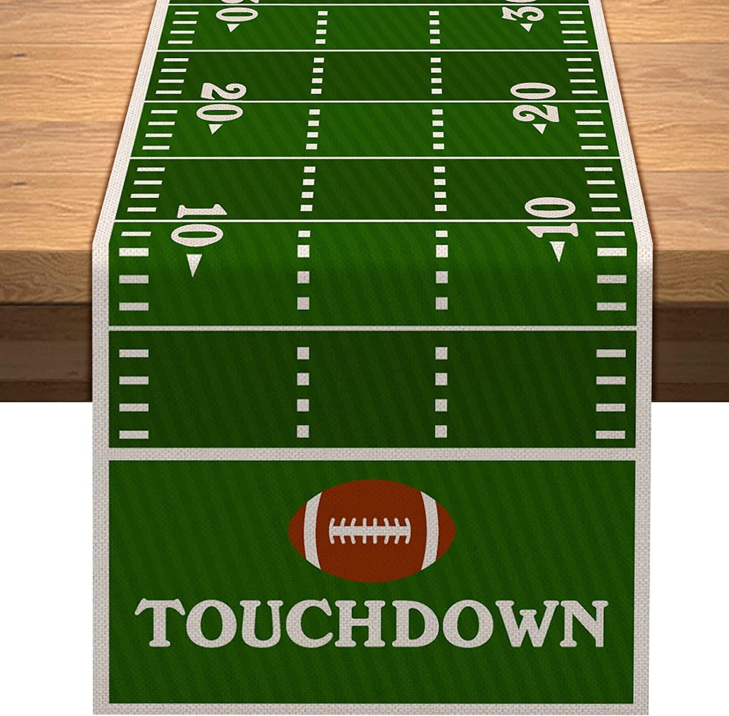 **american football court table runner touch down boy sport football ...