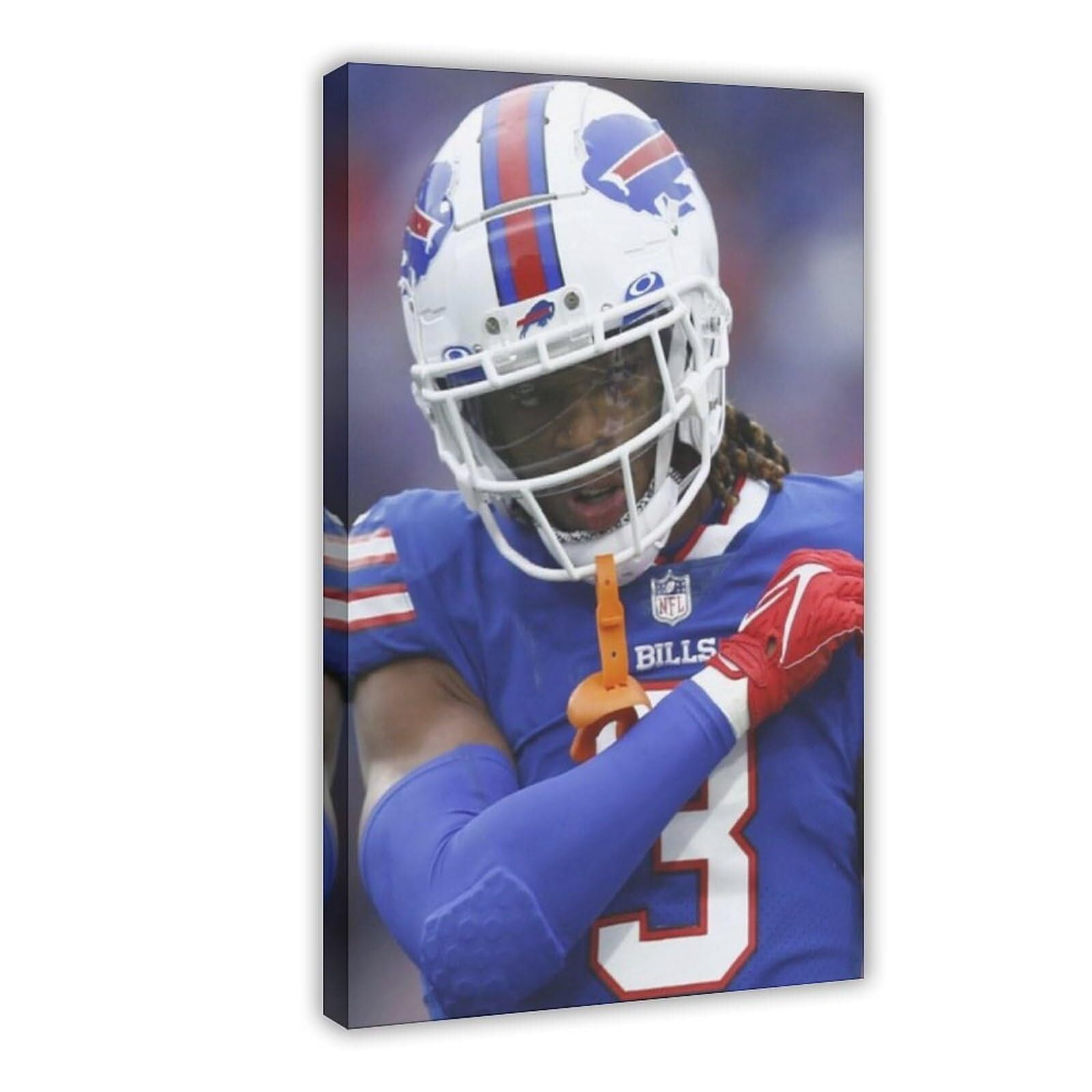 American Football Damar Hamlin Posters Sports Star 67 Canvas Poster ...