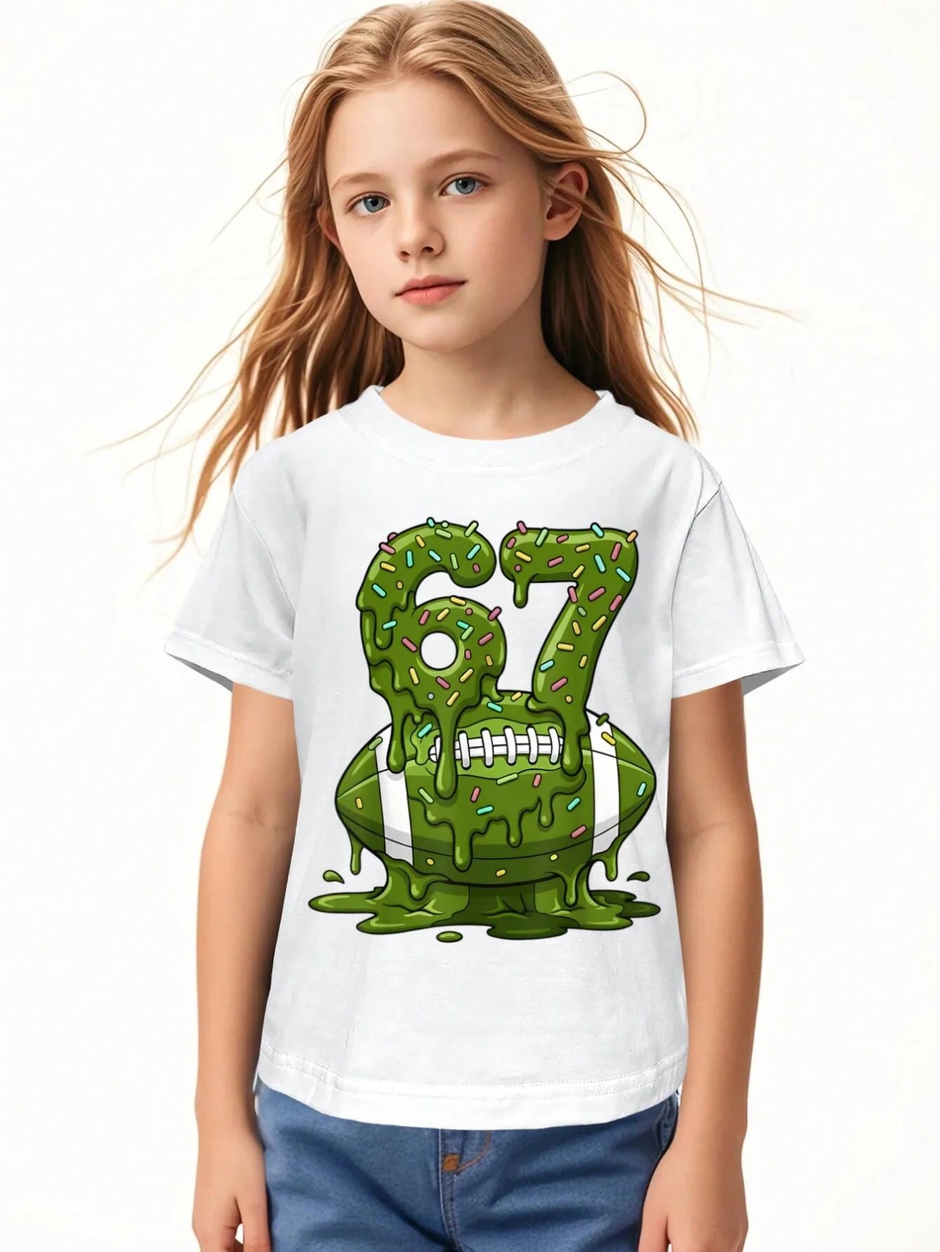 American Football Drip Number 67 Player 67th Birthday Series Boys And ...