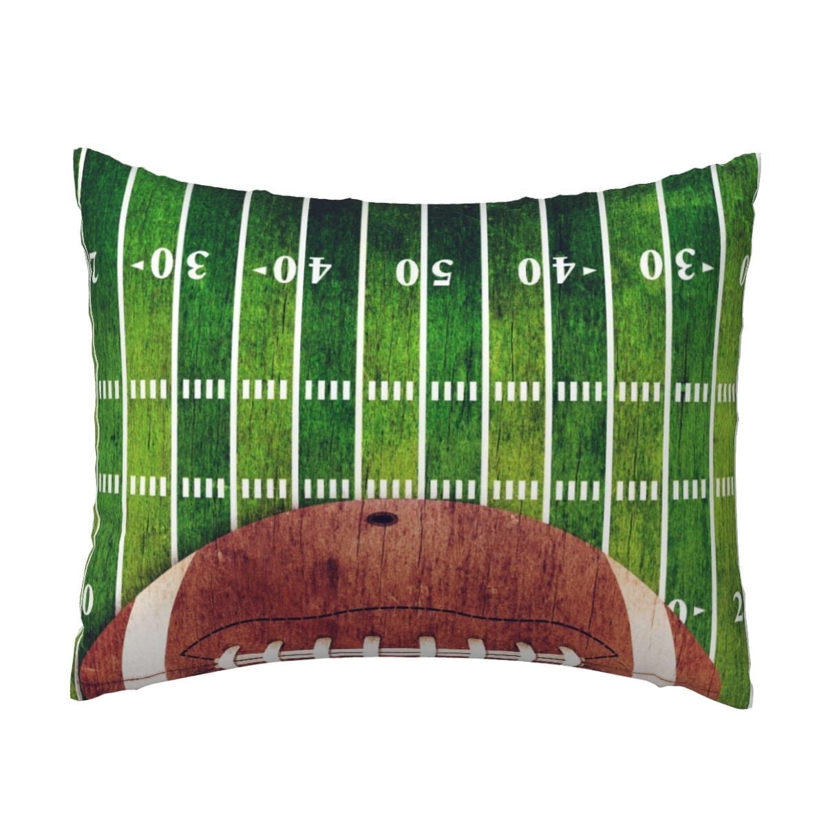 American Football Field Pillowcases Ball Standard Bed Pillow Case ...