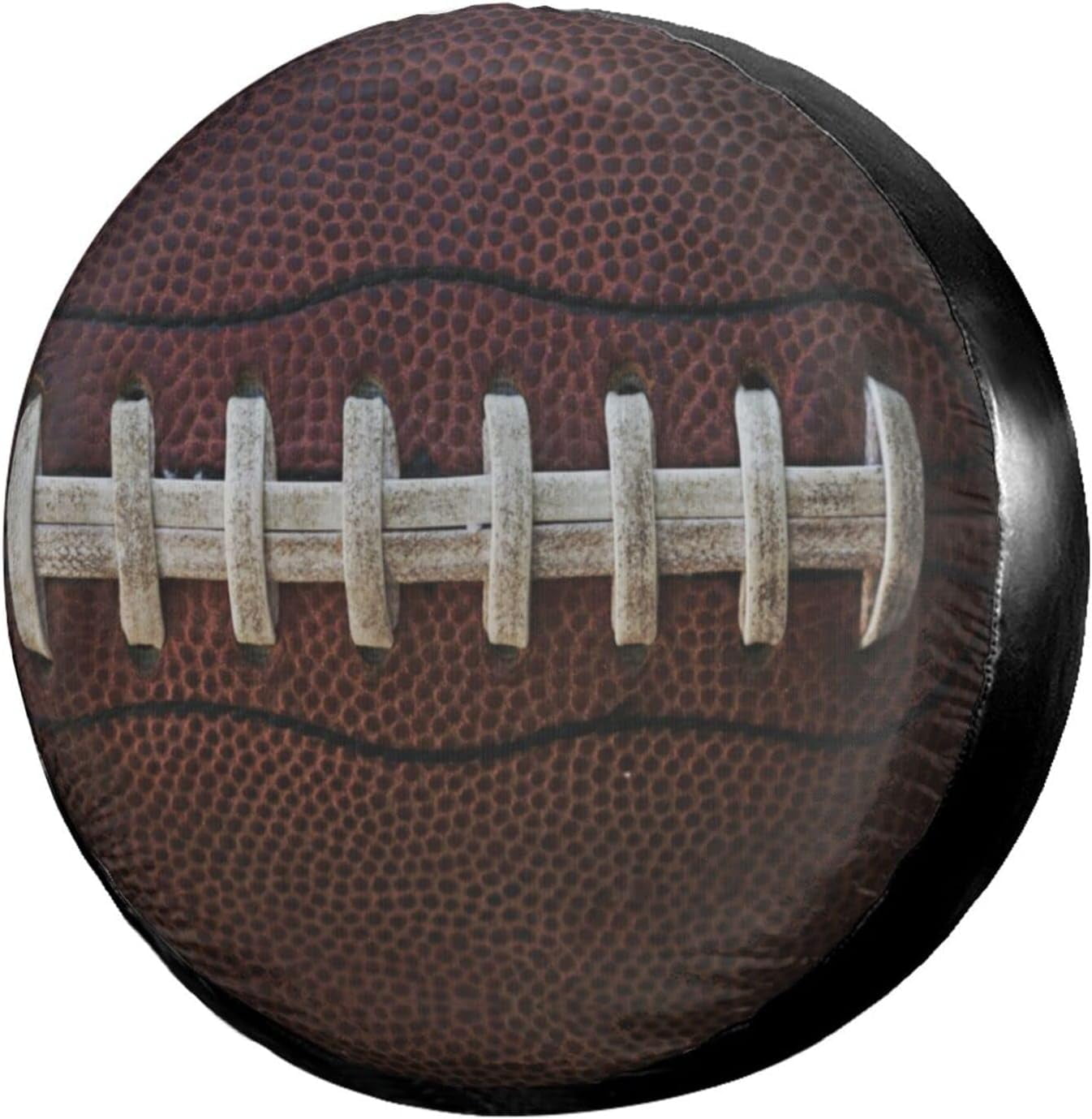 American Football Fun Traditional Sport Close Up Spare Tire Cover Dust ...