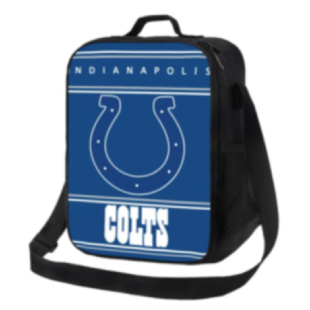 American Football Insulated Lunch Box 3D Printed Colts Logo Lunch Bag ...