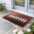 American Football Laces Door Mat Indoor Outdoor, Classic Rugby Sports ...