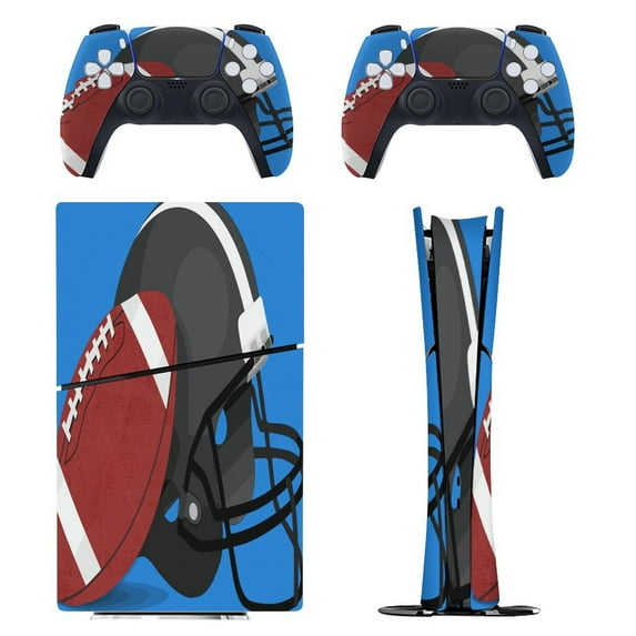 American Football PS5/PS5 Slim Digital Disc Skin Sticker For Console ...