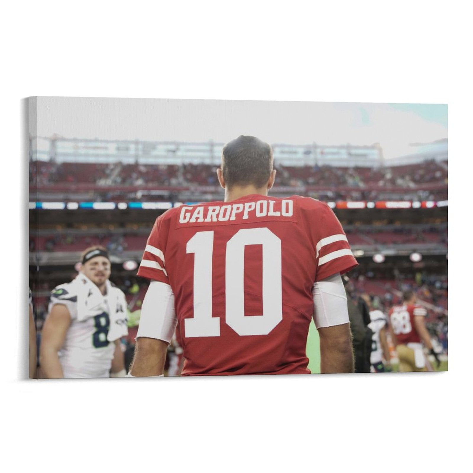American Football Player Jimmy Garoppolo Poster Wall Art Poster Gifts ...