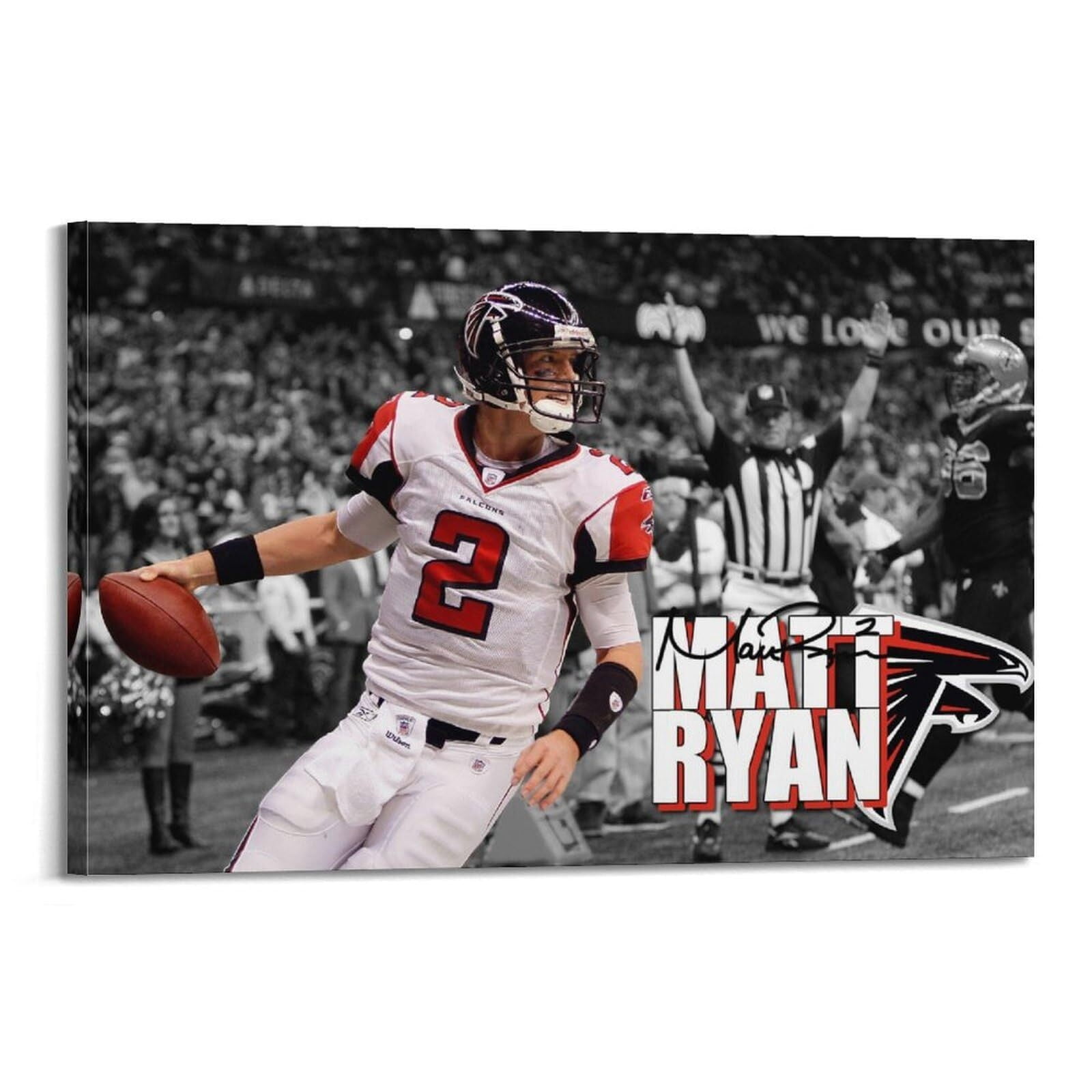 American Football Player Matt Ryan Poster Poster Album Cover Posters ...