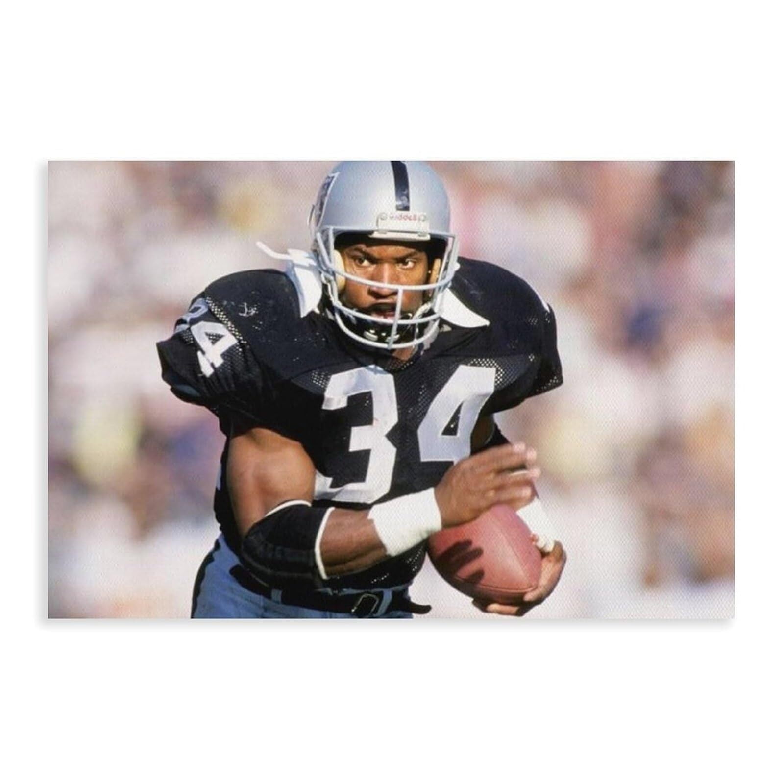 American Football Posters Bo Jackson Poster Sports Star76 Canvas Poster ...