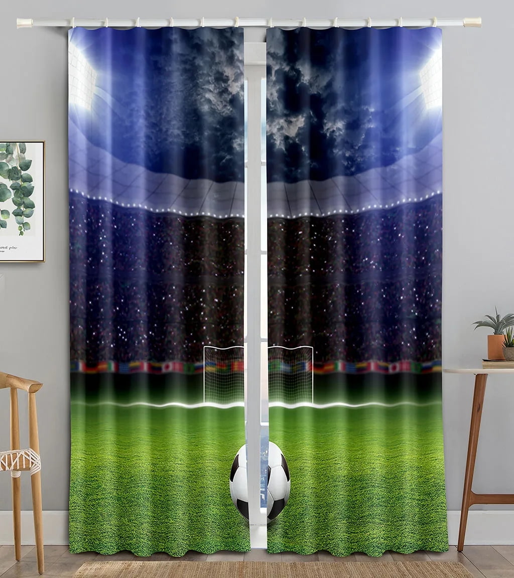 American Football Stadium Arena Night Spotlights Sky Bedroom Window ...