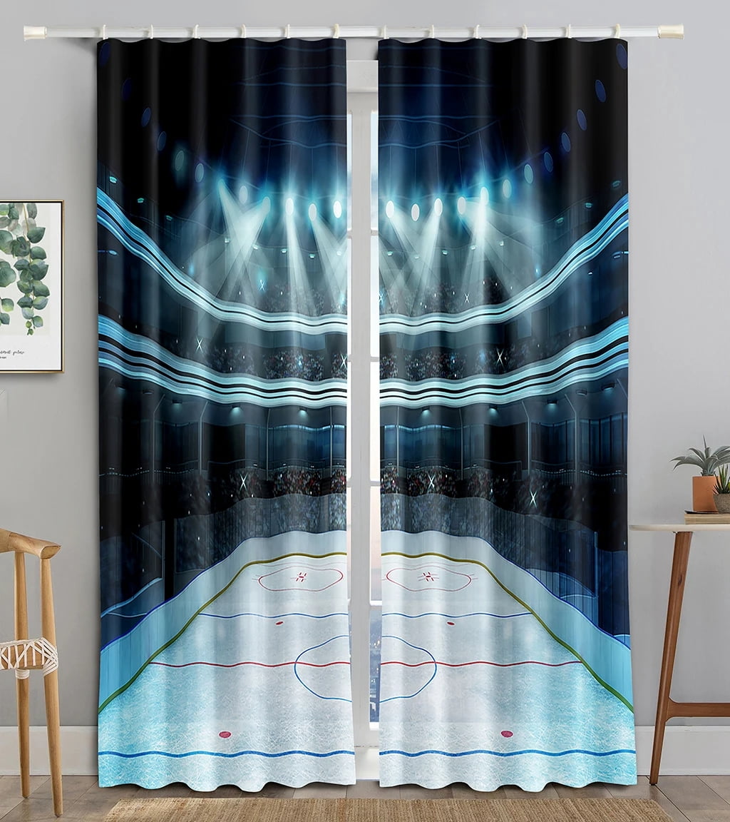 American Football Stadium Arena Night Spotlights Sky Bedroom Window ...