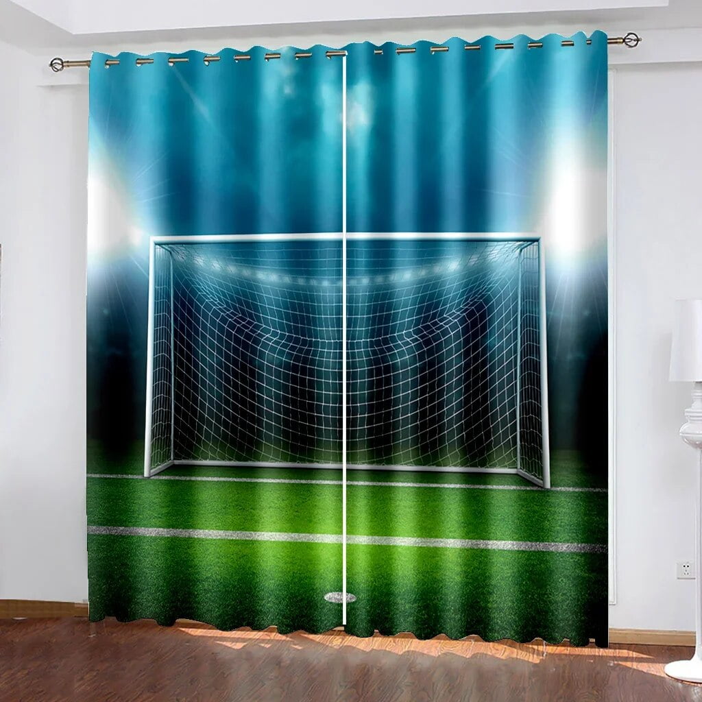 American Football Stadium Arena Night Spotlights Sky Bedroom Window ...