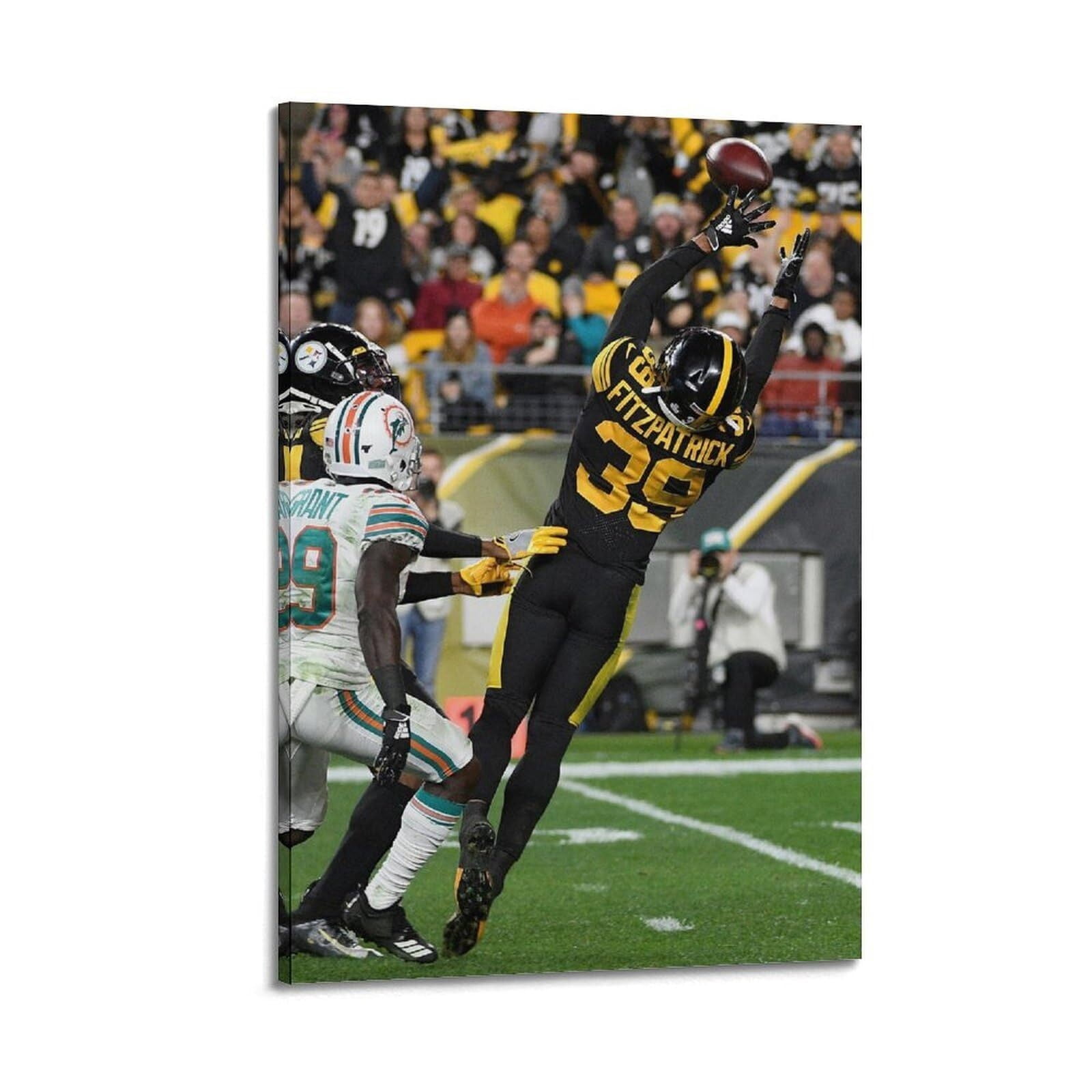 American Football Star Minkah Fitzpatrick Poster Poster Album Cover ...