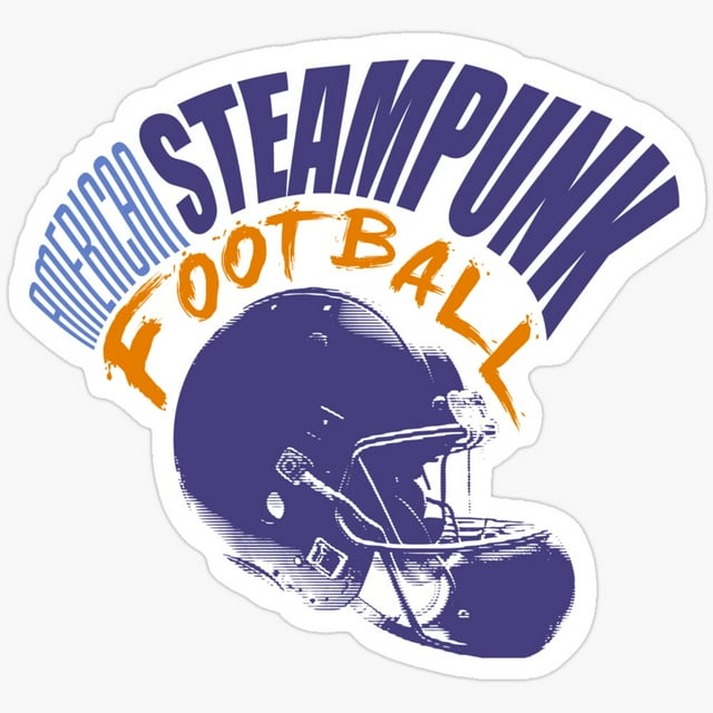 American Football Steampunk Style Helmet Graphic Design Ironpalette ...