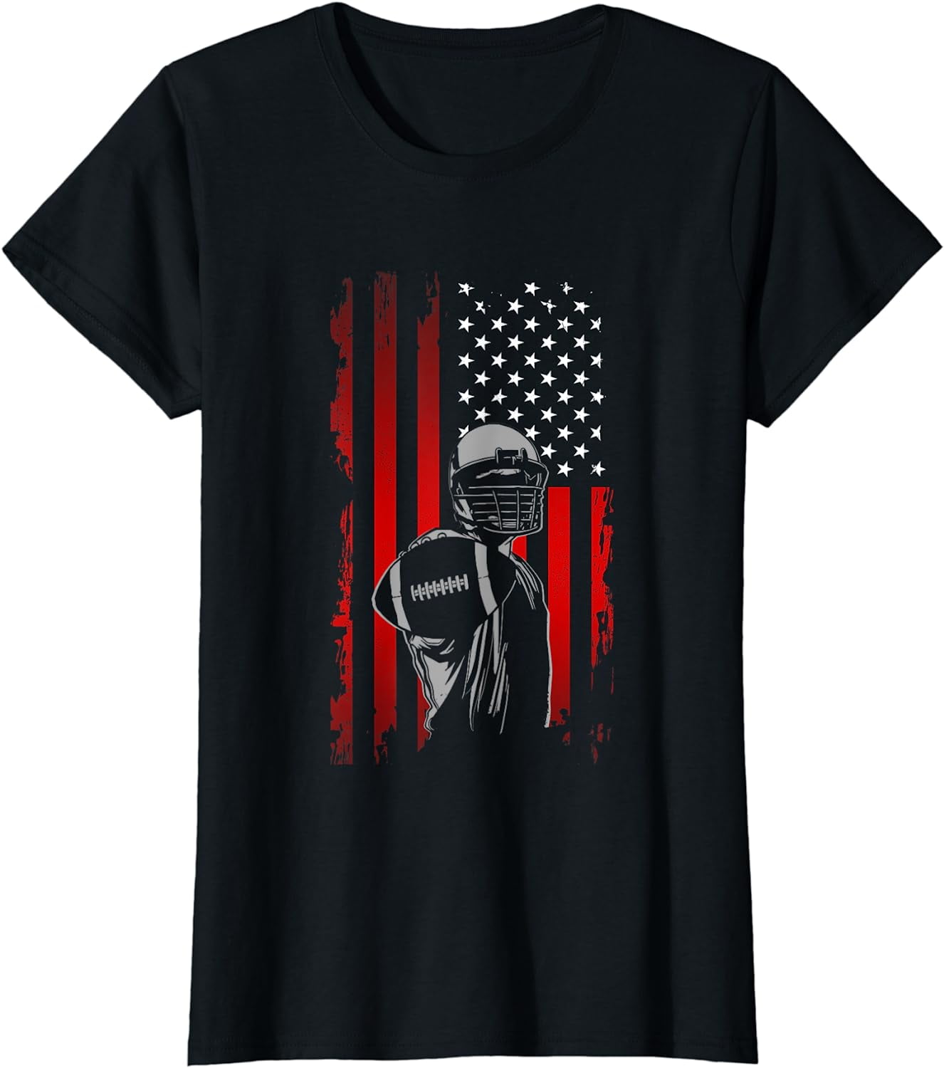 American Football T-Shirt - Walmart.com