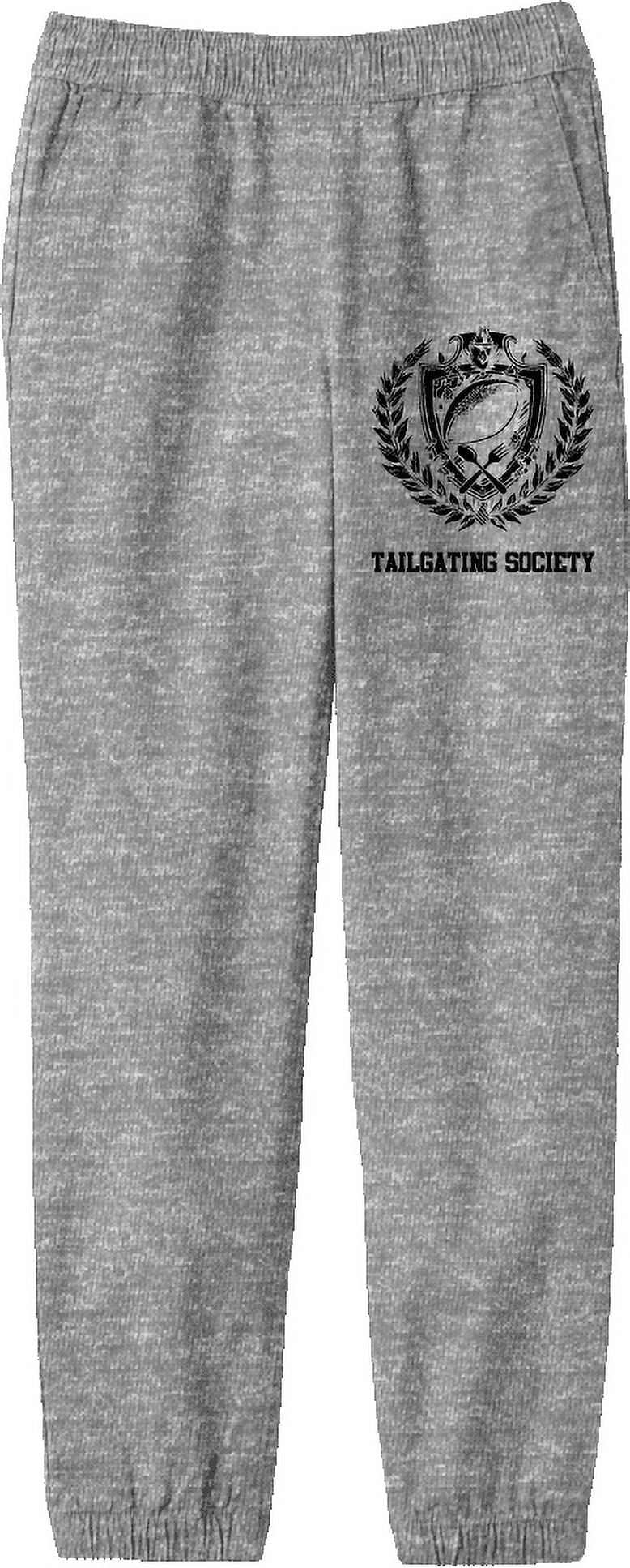 American Football Tailgating Society Youth Heather Gray Jogger Pants-XL ...