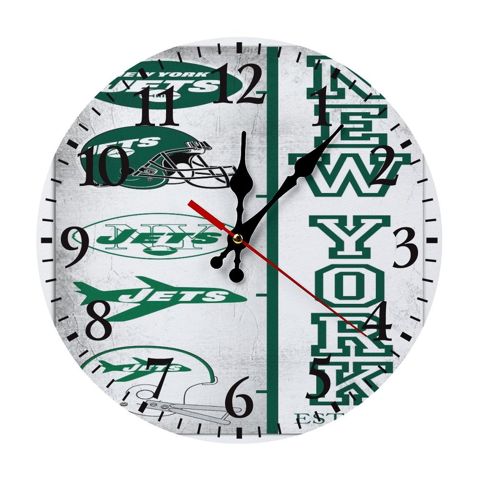 American Football Team (198) Wall Clock Modern Design Clocks Wall ...