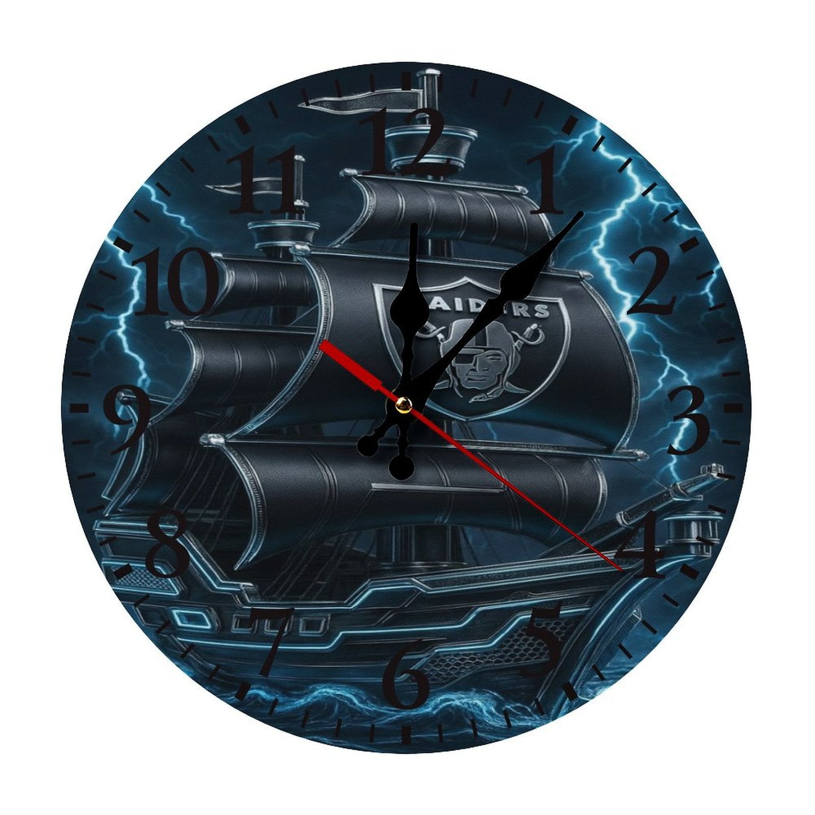 American Football Team (406) Wall Clock Modern Design Clocks Wall ...