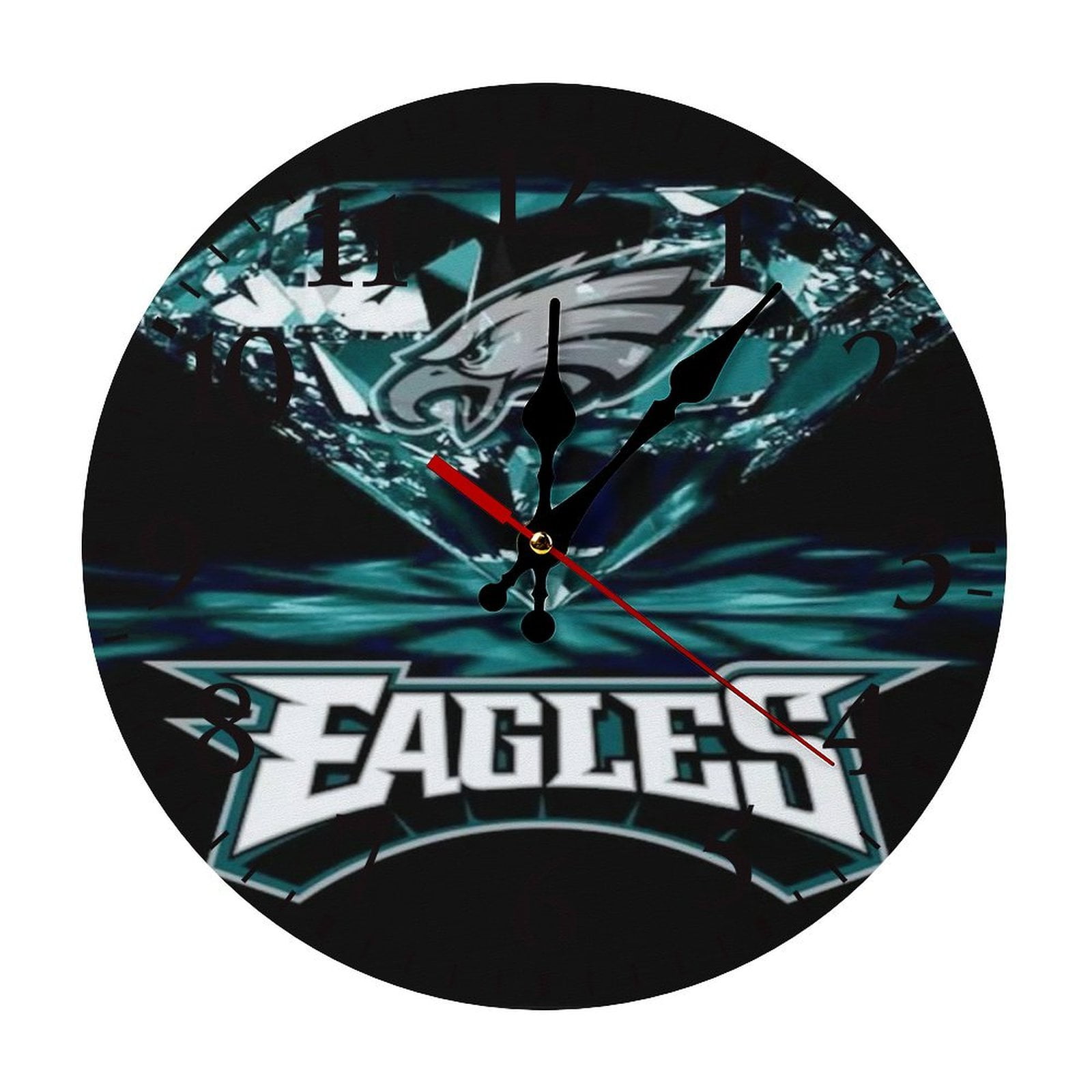 American Football Team (407) Wall Clock Modern Design Clocks Wall ...