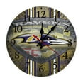 American Football Team (502) Wall Clock Modern Design Clocks Wall ...
