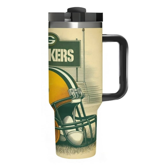 American Football Team (524) Tumbler Cold and Hot Water Bottle Keep ...