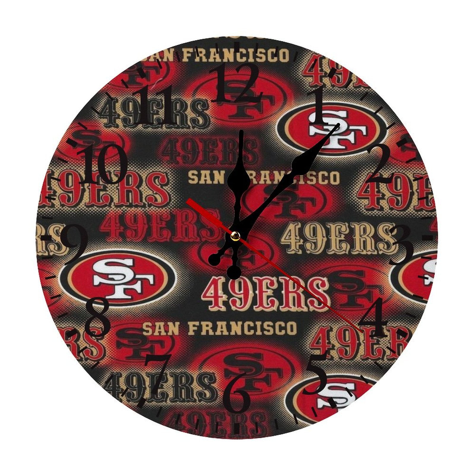 American Football Team (529) Wall Clock Modern Design Clocks Wall ...