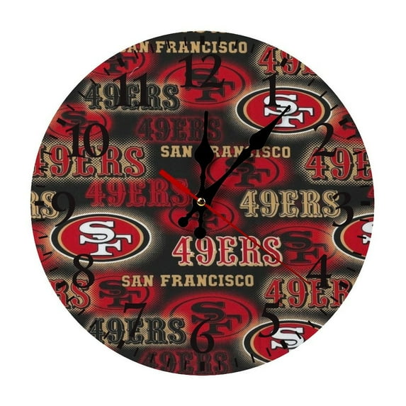 American Football Team (529) Wall Clock Modern Design Clocks Wall ...