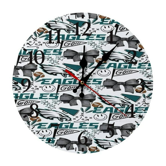 American Football Team (7) Wall Clock Modern Design Clocks Wall Hanging ...
