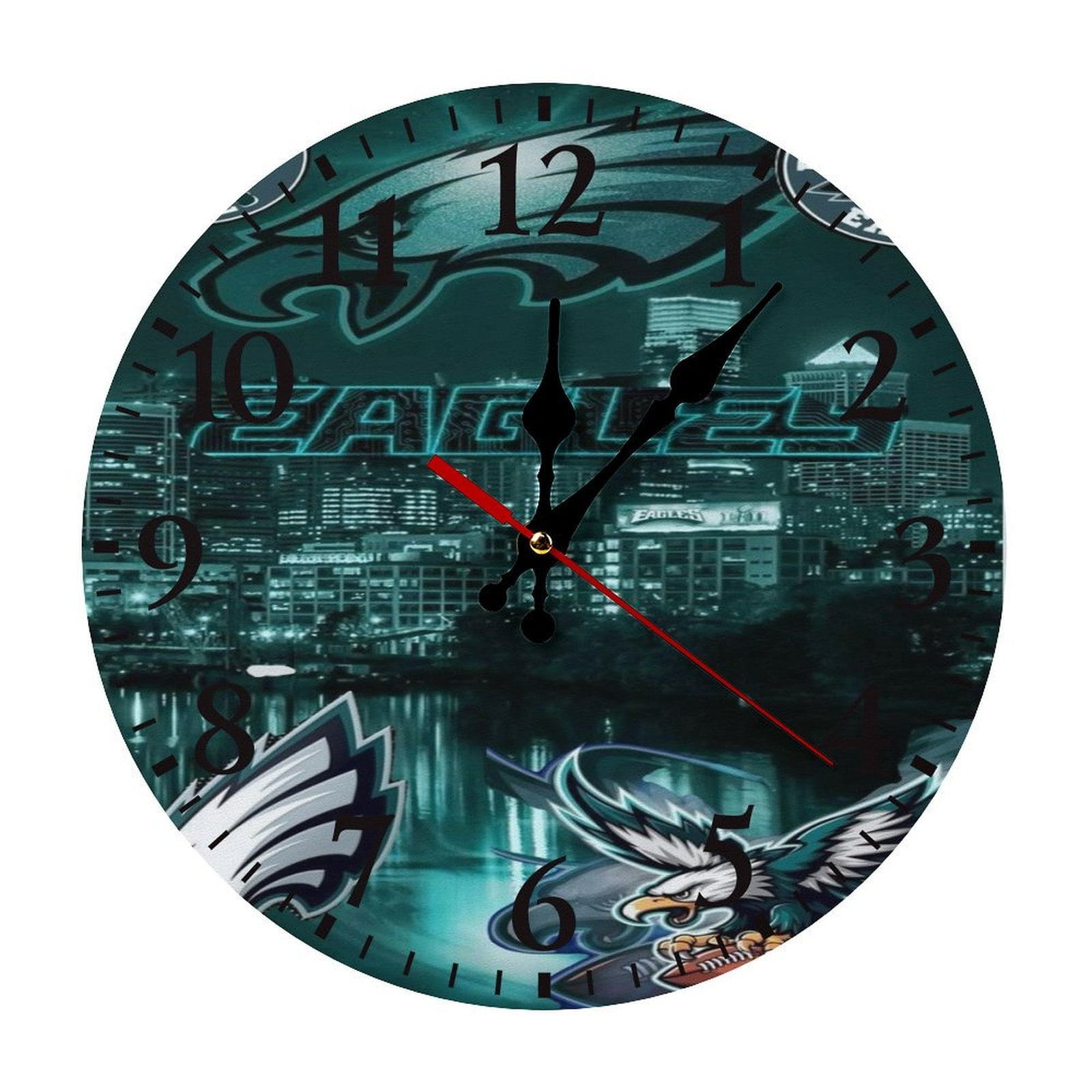 American Football Team (88) Wall Clock Modern Design Clocks Wall ...