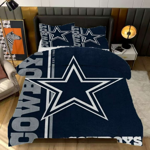 American Football Team Comforter Set Queen Size Bedding Set For Travl ...