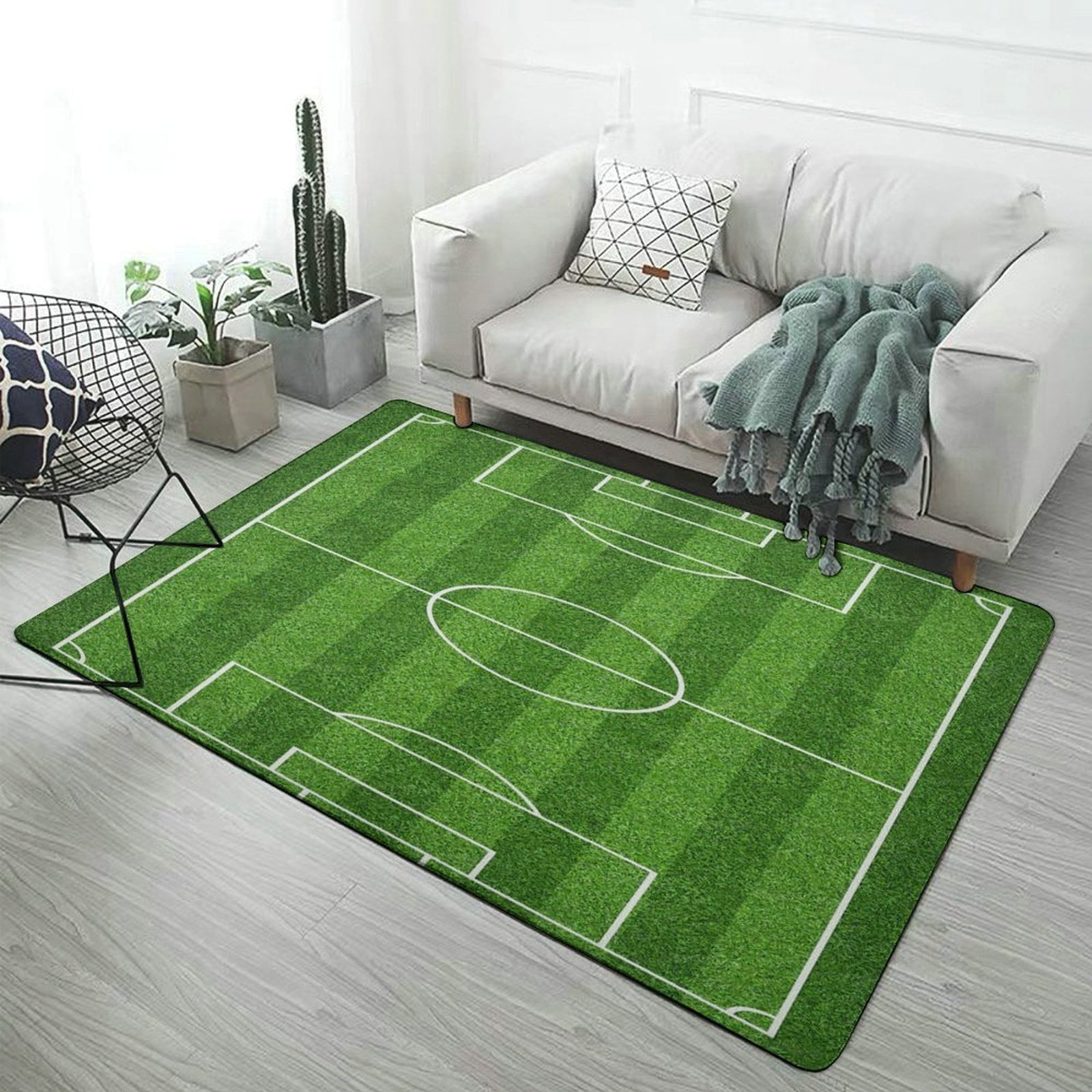 American Football Team Field Carpet Style Living Room Bedroom Soft ...