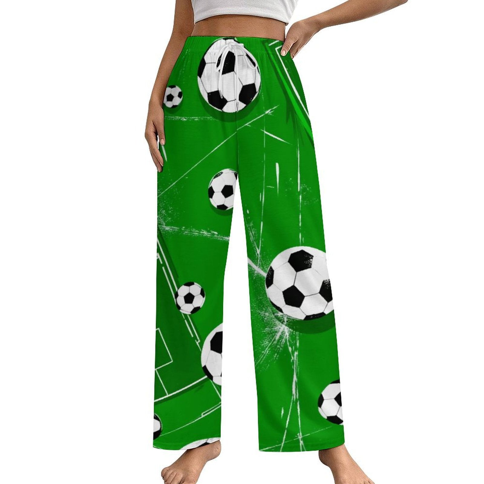 American Football Team Field Pajama Pants Loose Pajamas Female ...