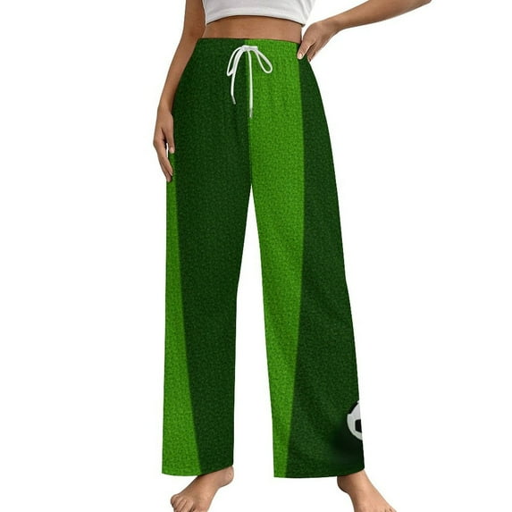 American Football Team Field Pajamas For Women Loose Retro Night Pajama ...