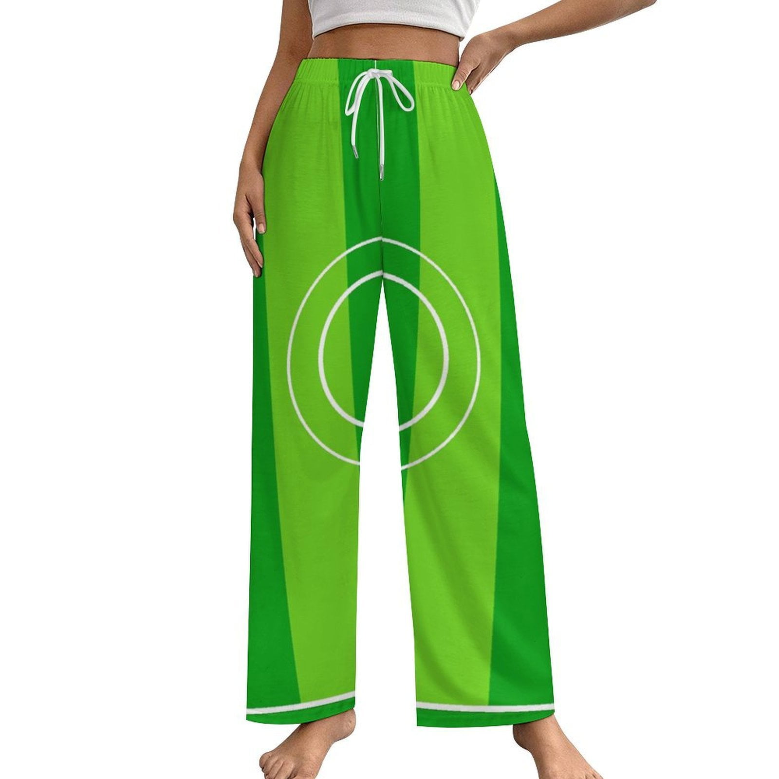 American Football Team Field Pajamas For Women Loose Retro Night Pajama ...