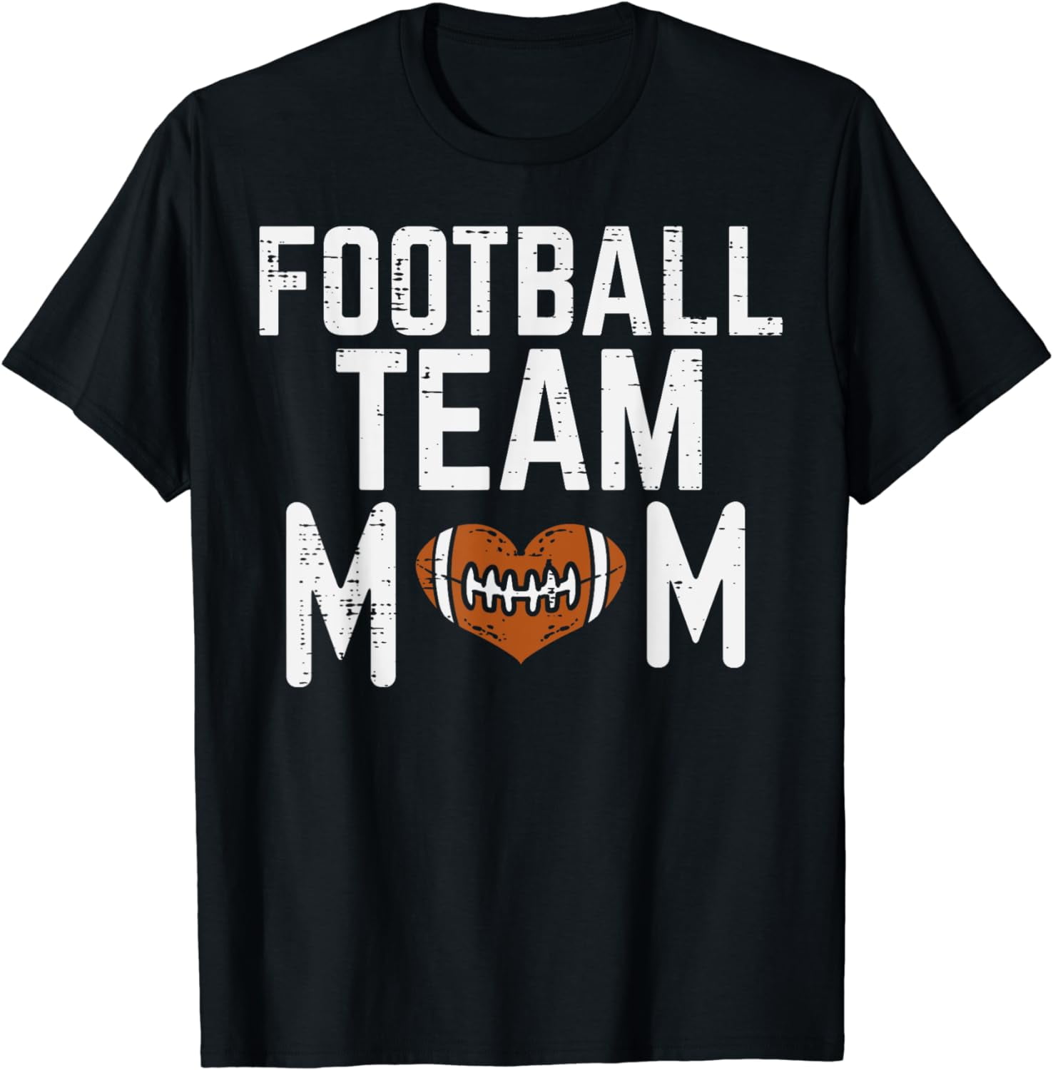 American Football Team Mom Family Matching Mommy Mama Women T-Shirt ...