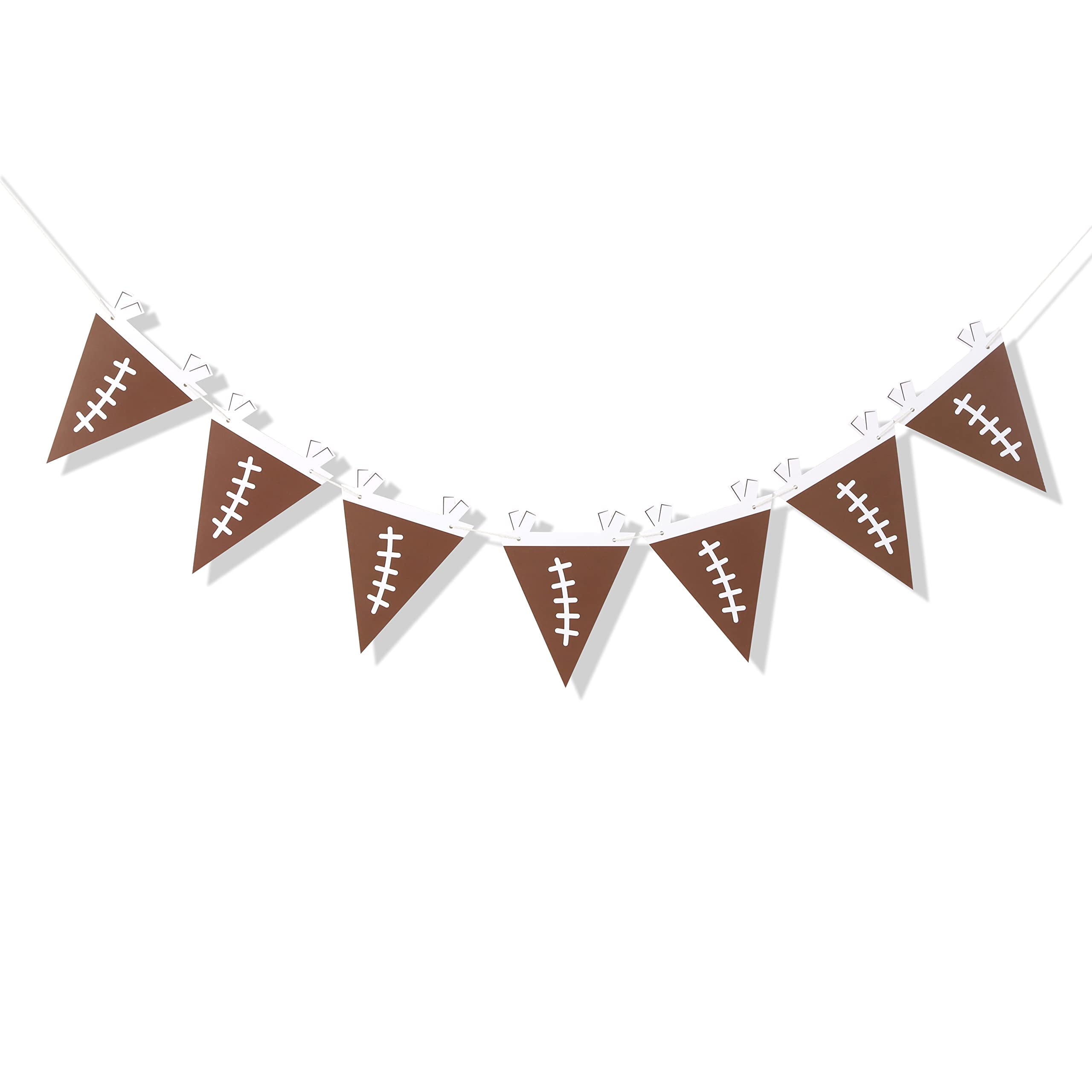 American Football Theme Triangle CM31 Flags Banner - Football Party ...