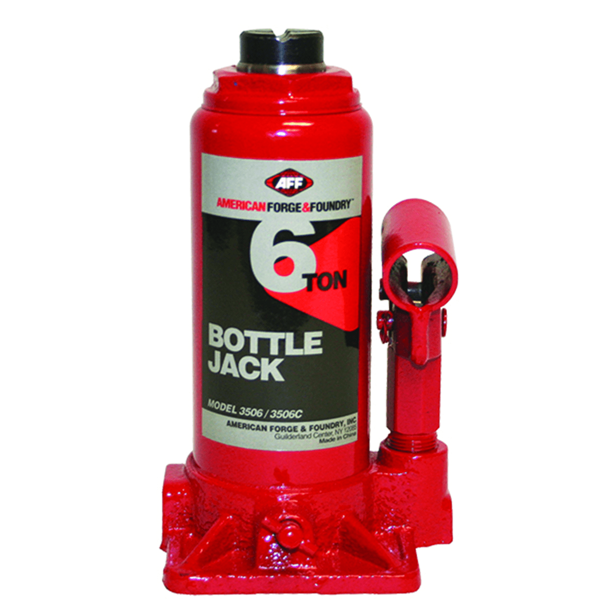 American Forge & Foundry AFF - Bottle Jack - 6 Ton Capacity - Manual ...