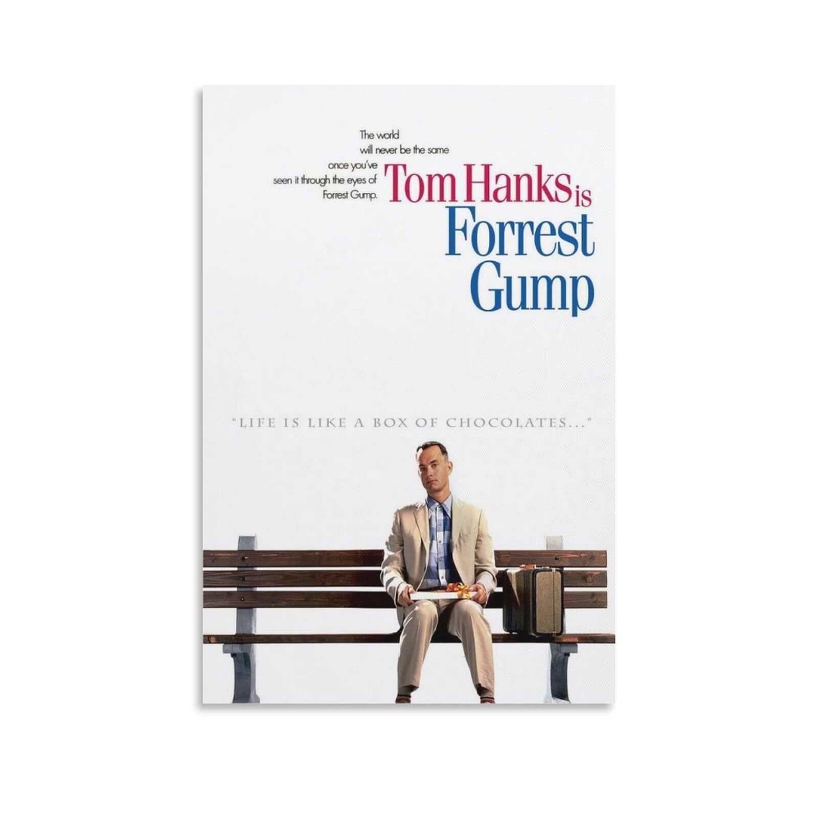 American Forrest Gump Movie Poster Artworks Canvas Poster Room ...