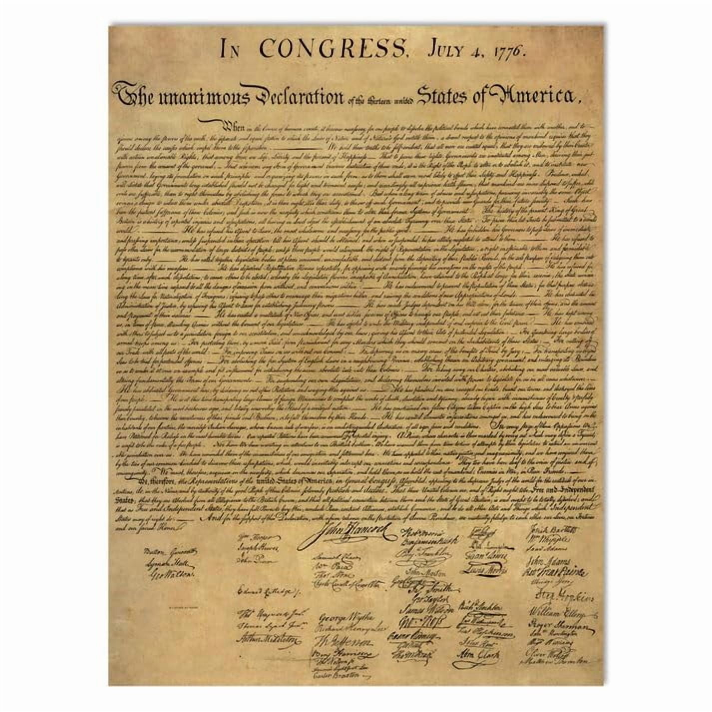 American Founding documents Laminated 3 pack EXTRA LARGE: US ...