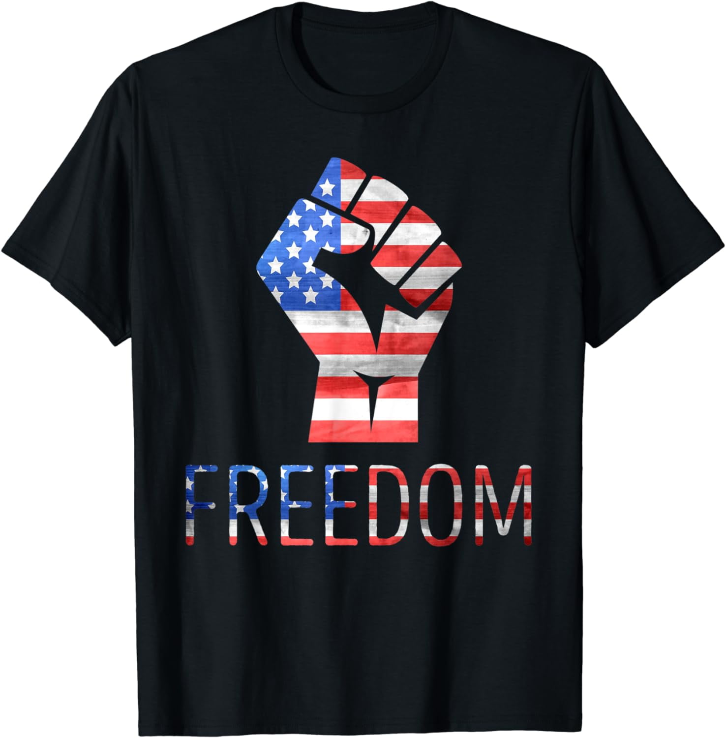 American Freedom 4th Of July USA Flag Independence Day Shirt - Walmart.com