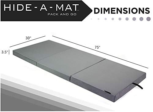 American Furniture Alliance Trifold Hide'A Mat Jr. Twin - Walmart.com