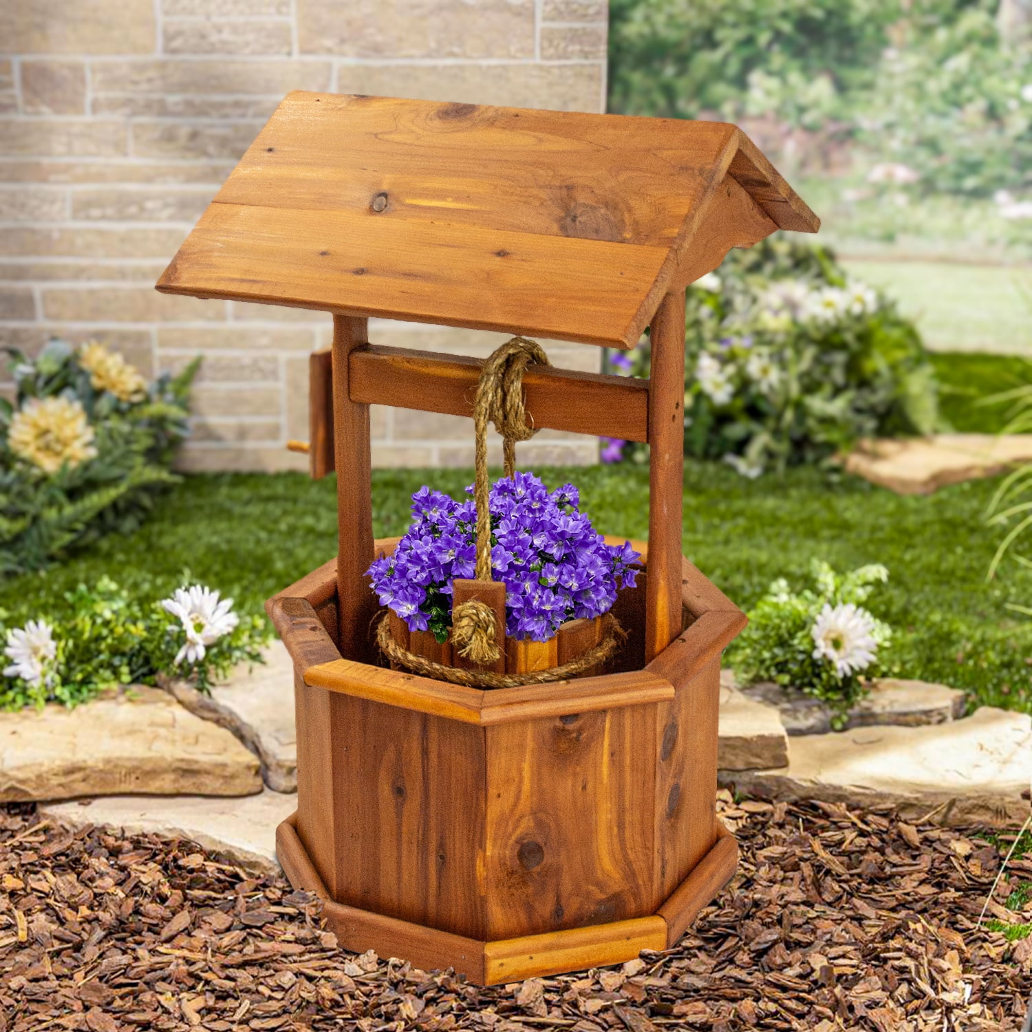 American Furniture Classic Model MM140 24" Small Wishing Well - Walmart.com