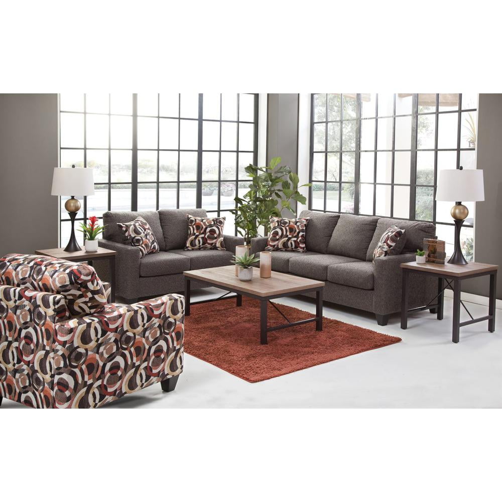 American Furniture Classics 8-010-A329B Urban Loft Charcoal Gray Sofa - Walmart.com