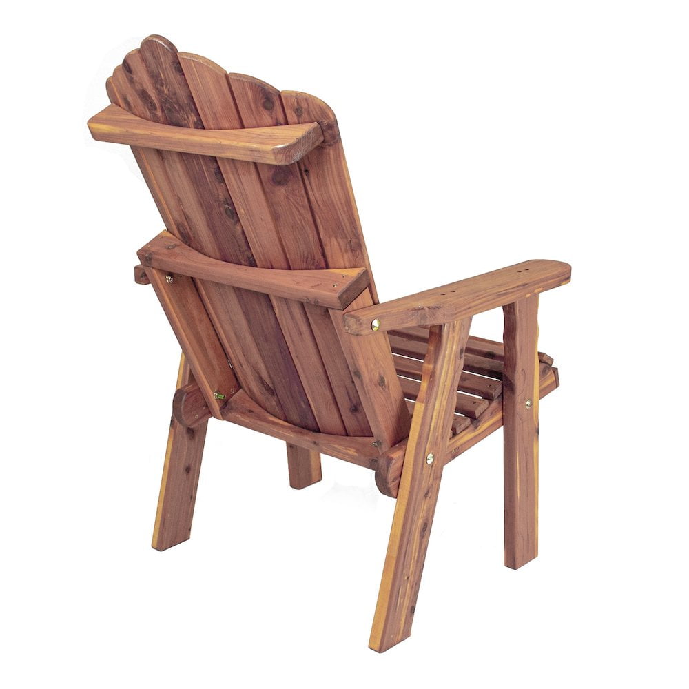 American Furniture Classics Cedar Stationary Chair W Stationary Ottoman ...