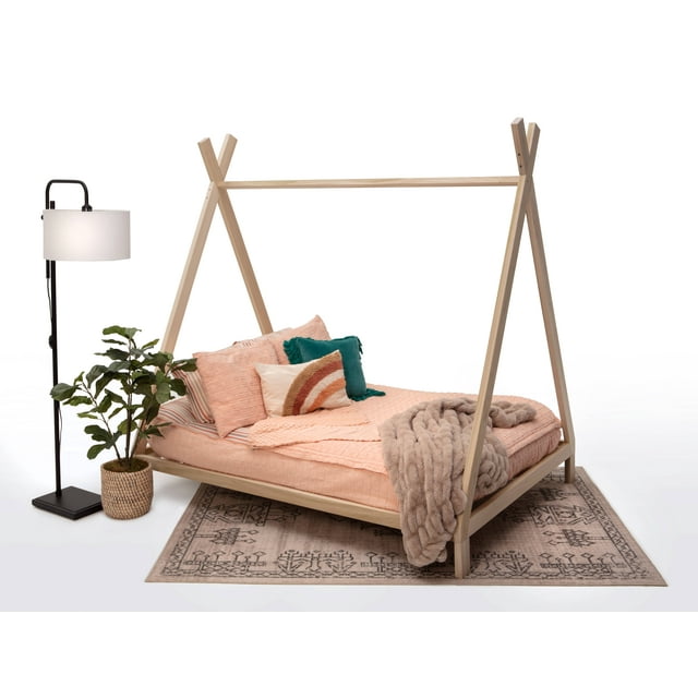 American Furniture Classics FULL TEEPEE Teepee Bed with Raised Base ...