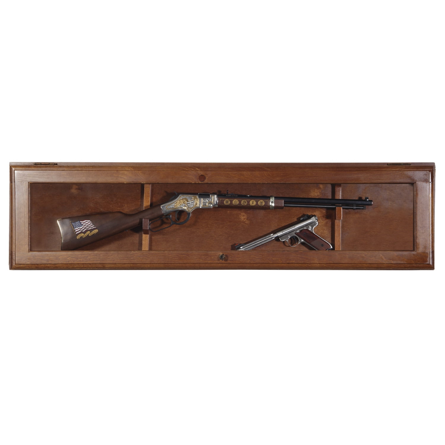 American Furniture Classics Horizontal Gun Display Cabinet - Walmart.com