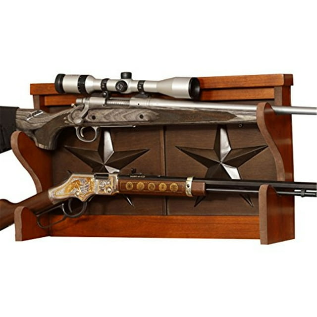 American Furniture Classics Lone Star 2 Gun Wall Rack - Walmart.com
