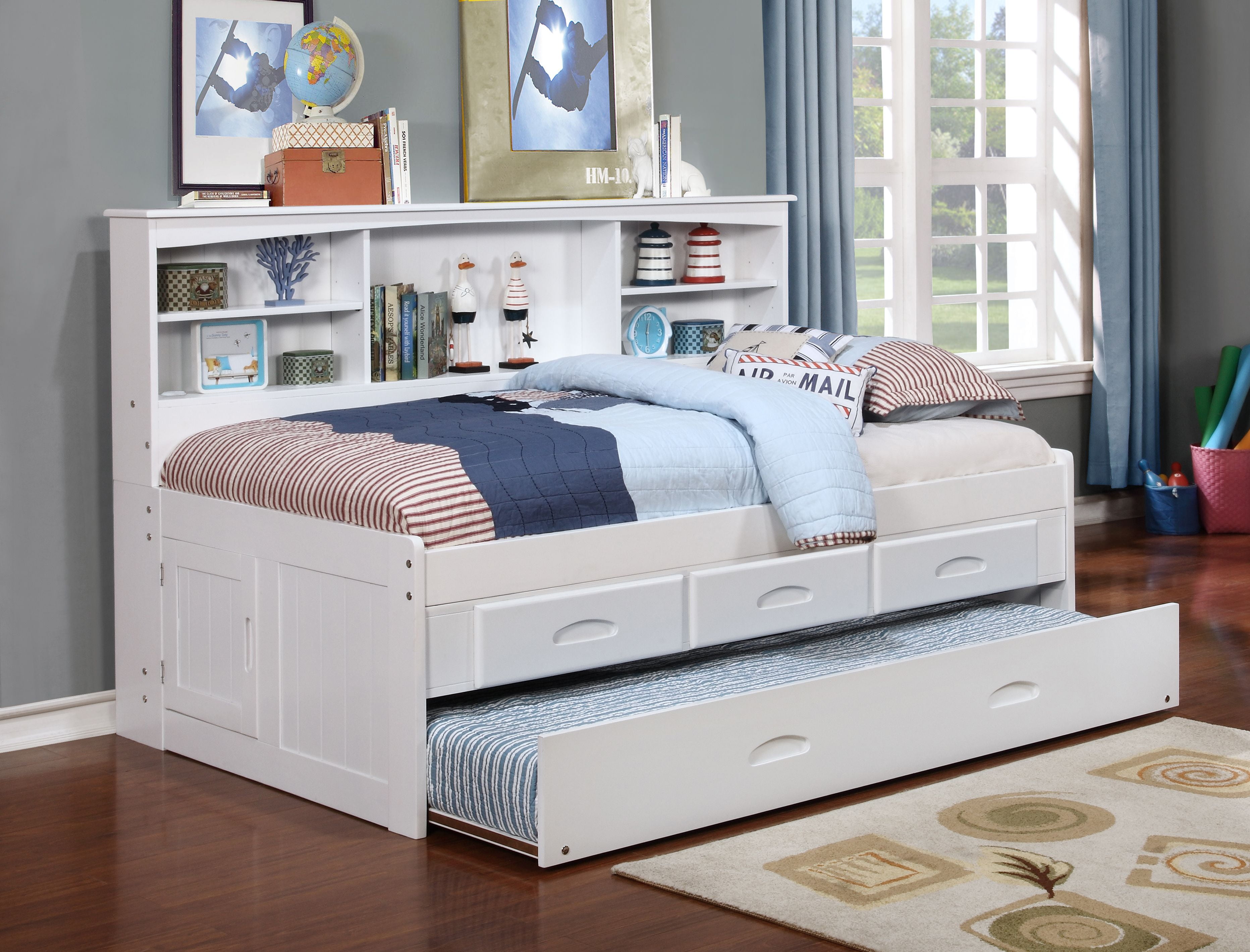 American Furniture Classics Model 0222-K3, Solid Pine Twin Daybed with ...