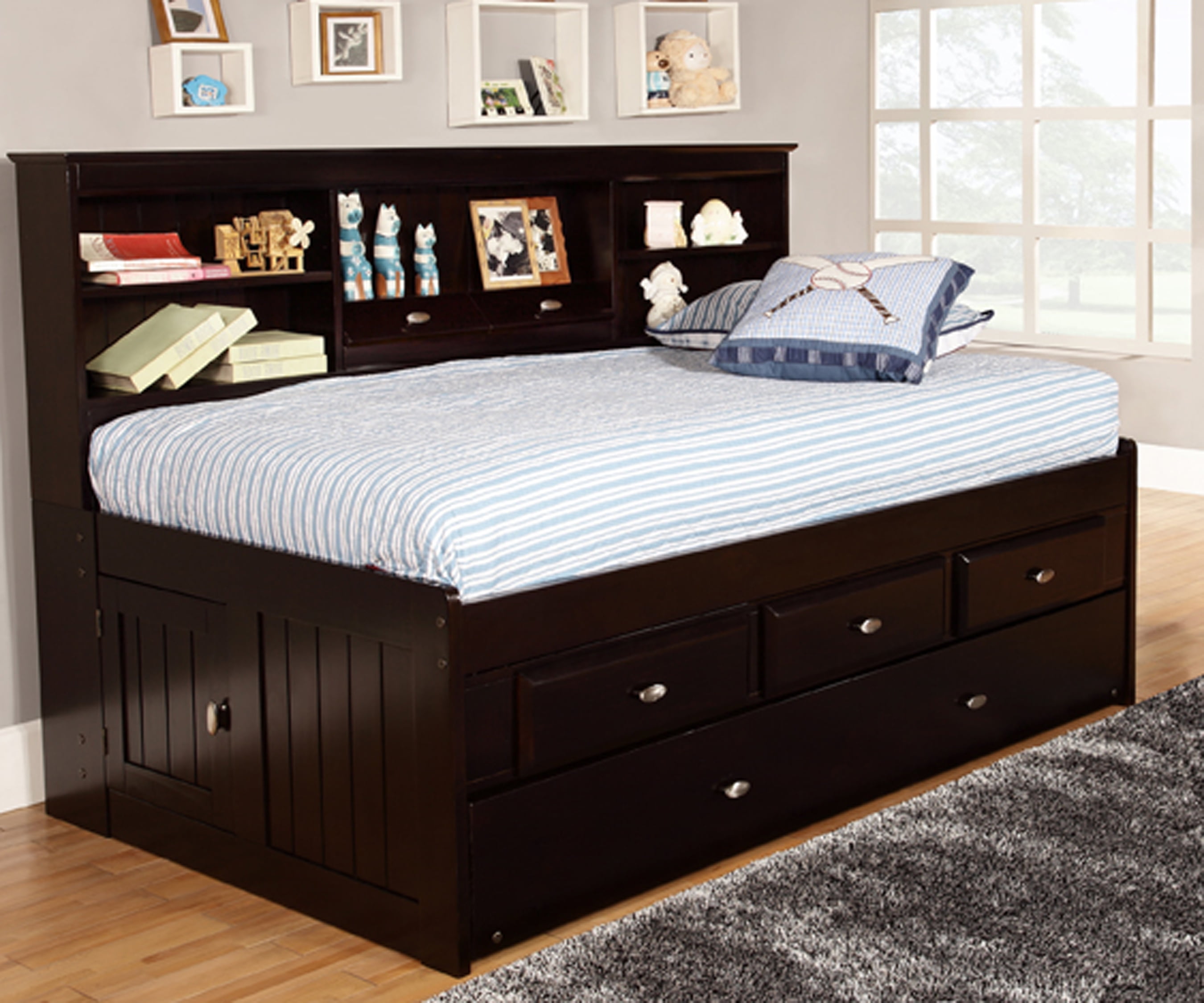 American Furniture Classics Model 2922-K3, Solid Pine Twin Daybed with ...