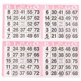 American Games Bulk Disposable Colored Bingo Paper Game Cards - 4 cards ...
