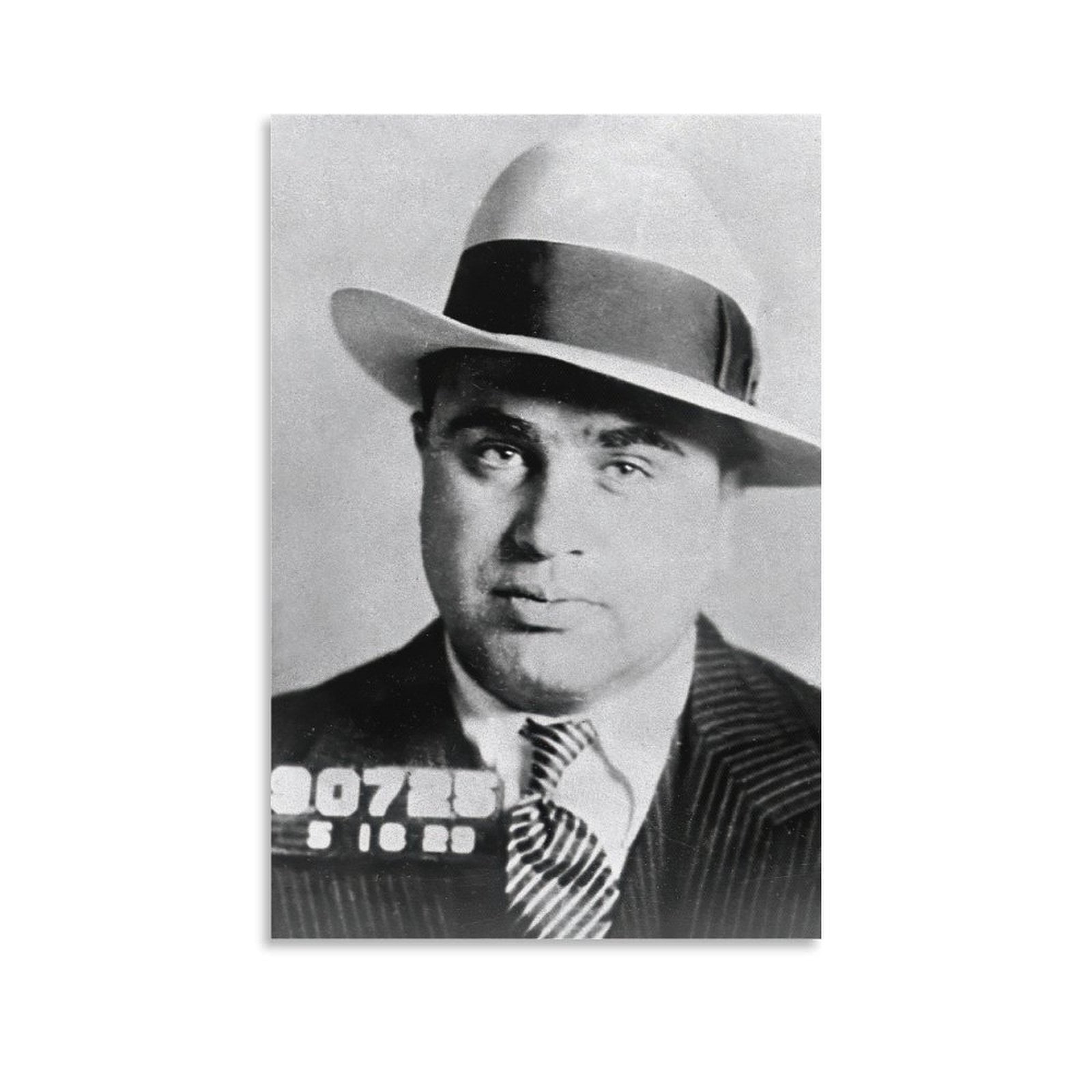 American Gangster And Businessman Al Capone Retro Poster Home Decor ...